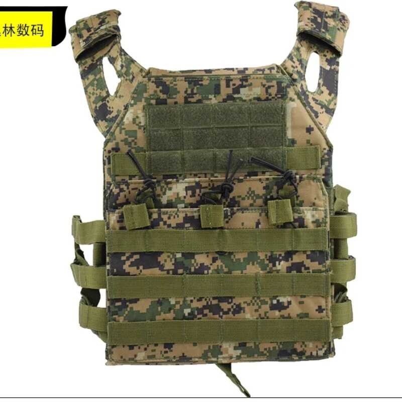 600D Hunting Tactical Military Molle Plate Carrier Magazine Airsoft ...