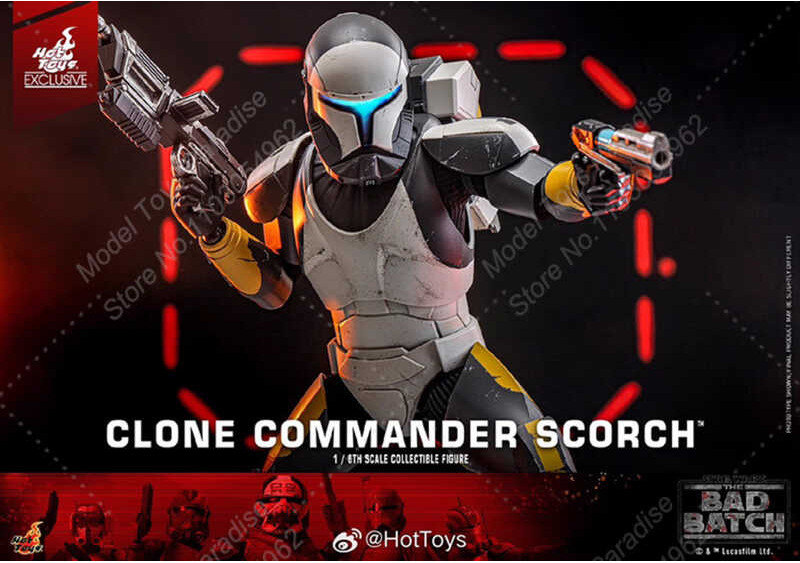 0 HOTTOYS HT Tms130 1/6 Star Wars Human Cloning Bad Batch Full Set ...