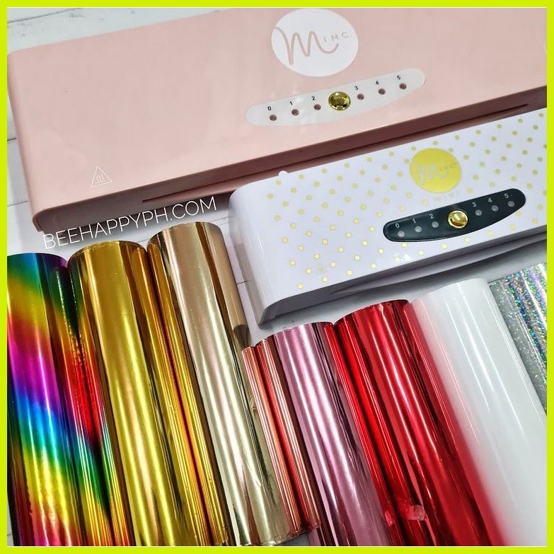 ¤ Bee Happy Toner Reactive Foil for Minc 1 Whole Roll (8" x 120 meters ...