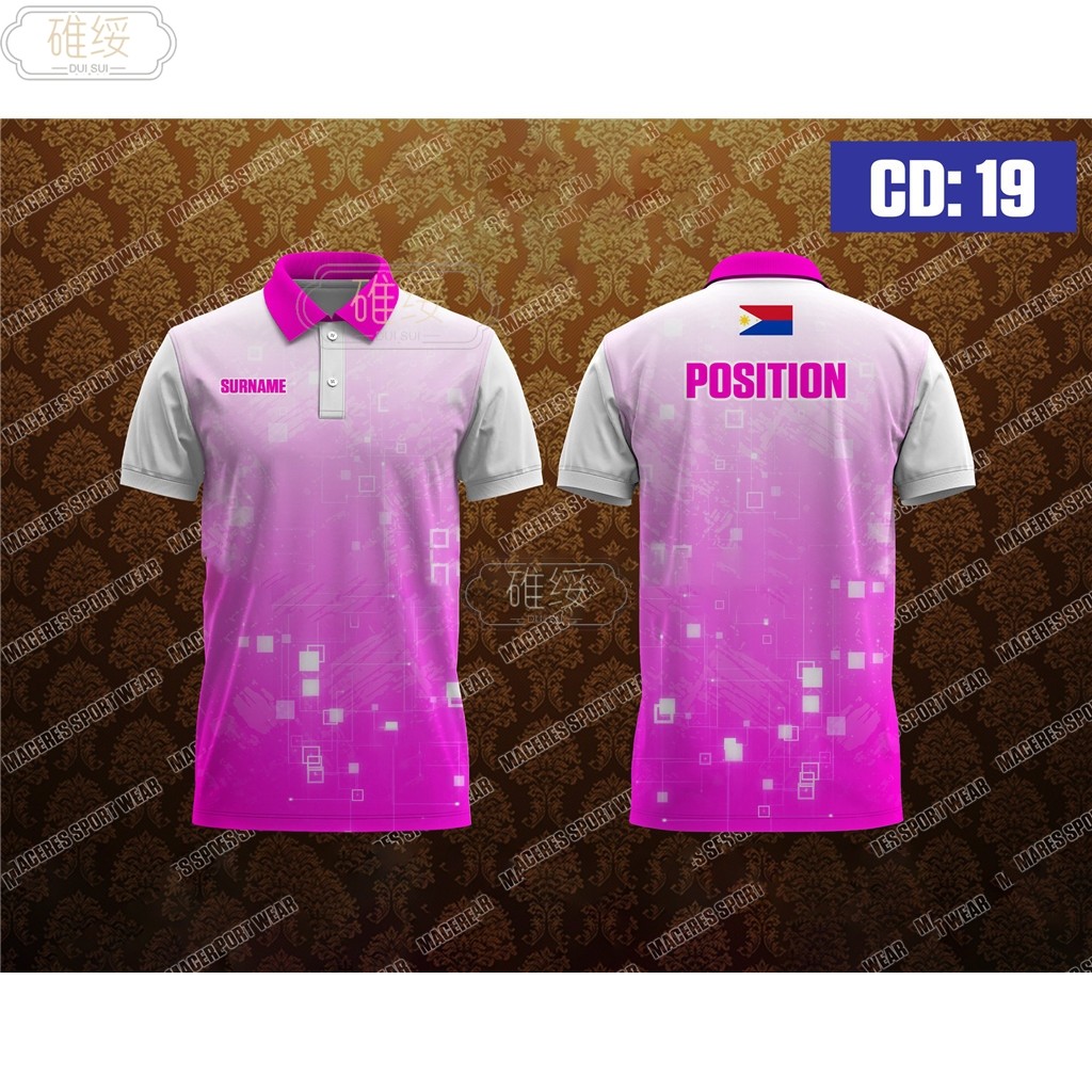 【FREE CUSTOM 】FULL SUBLIMATION GENDER NEUTRAL POLO TSHIRT FOR MEN WOMEN ...