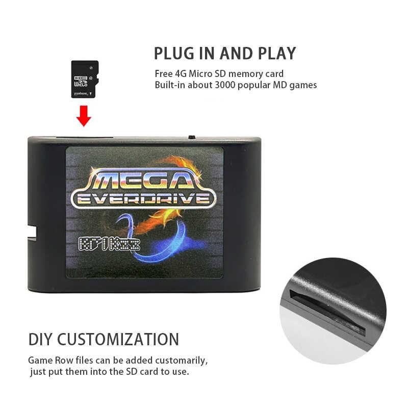 For ∮ V3.0 Pro 3000 In 1 EDMD Remix MD Cartridge | Shopee Philippines