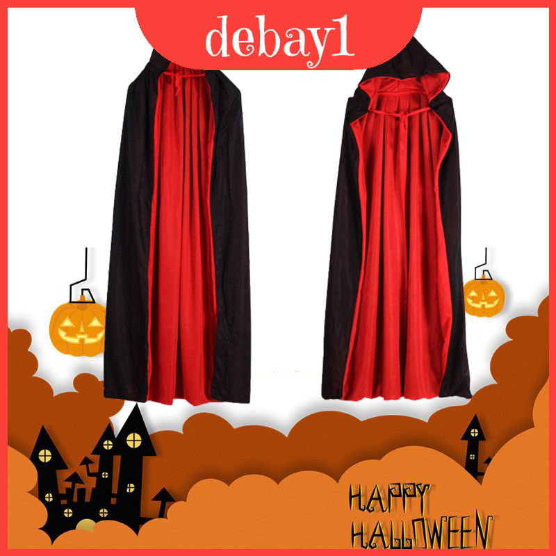 Vampire Cloak Elegant With Hood Suitable For Adult And Kids Costume ...