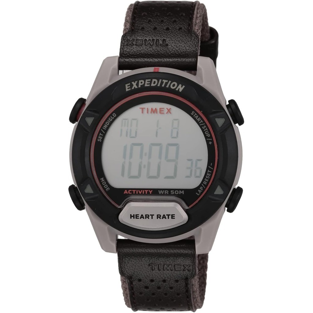 Timex TW4B27100 Men's Expedition Trailblazer Activity Gray Dial Resin ...