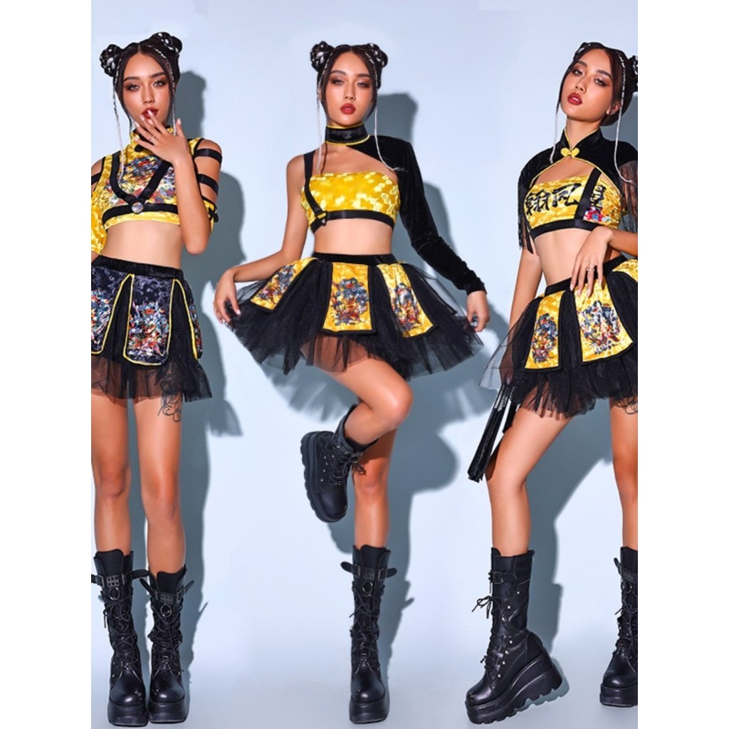 Jazz Dance Costume Female Costume National Trendy Chinese Style Female ...