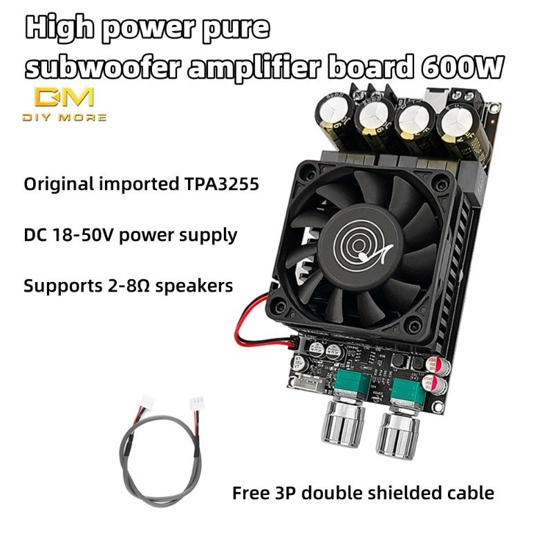 ZK-3002 Amplifier Board 300W Dual Channel,600Wfrequency Volume ...