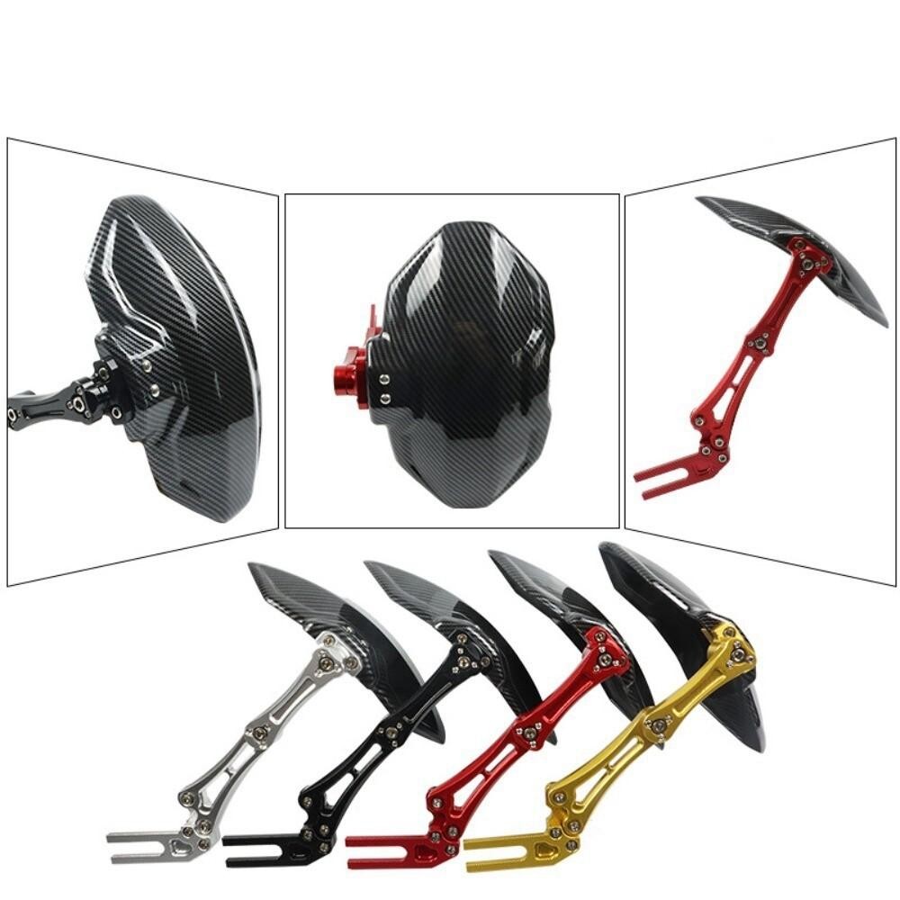 Universal Motorcycle Rear Fender Tire Hugger Mud guard Forward Splash ...