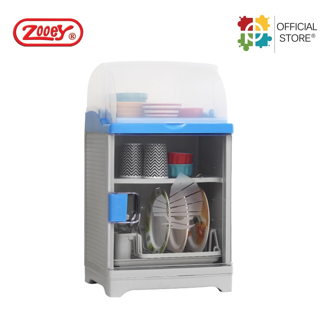 Zooey Primo Junior Dish Cabinet/Dish Organizer (Random Color) | Shopee ...