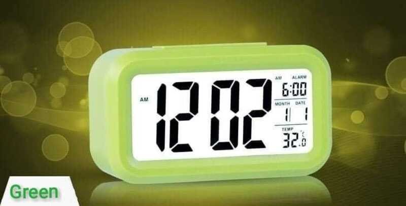 Future Market LCD Display Desk Timer Week Snooze Thermometer Electronic ...