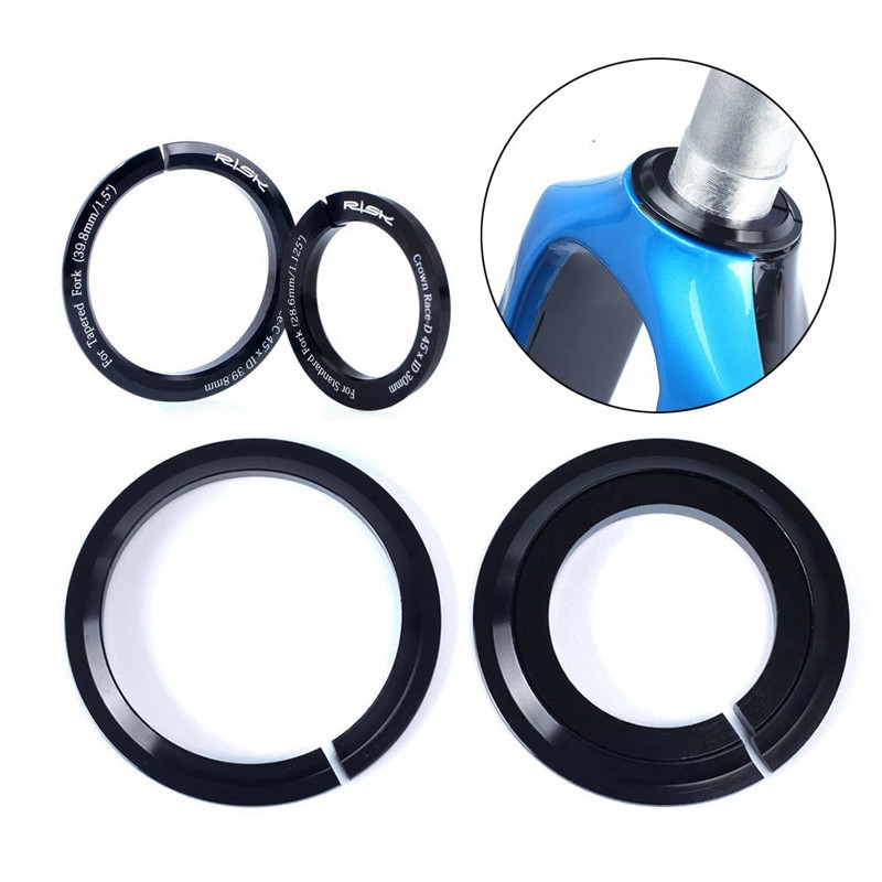 Bike Tapered Steerer Conversion Fork Adapter Straight Tube Front Fork ...