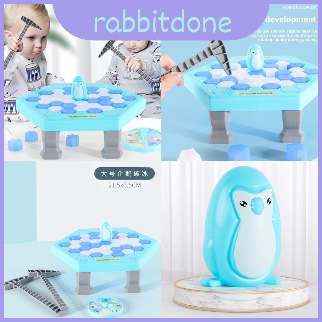 Ice Childrens Penguin Breaking Toy With Plastic Blocks For Family And ...