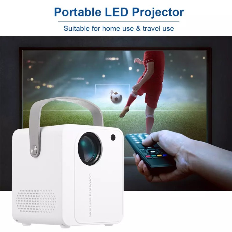 Lumos Projector Y8/Q3 Projector Portable Smart Mini 4K Full HD ...