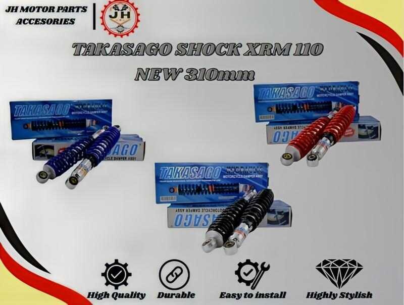 Takasago Xrm/Wave Support 310Mm Hydraulic Motorcycle Rear Suspension ...