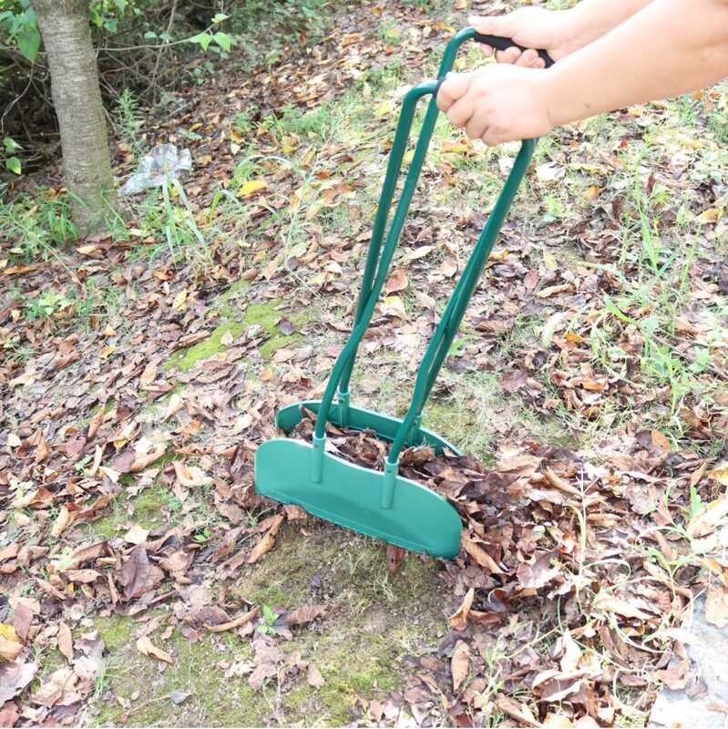 Large Grass Rake Garden Rake Dead Leaf Rake Gardening Tool Long Handle ...