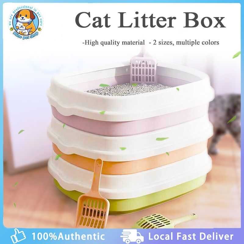 With Scoop Kitten Cat Toilet Deodorization Leakage Prevention Litter ...