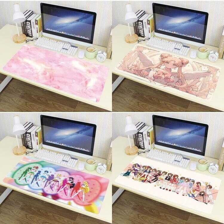 800Mm 300Mm * 3Mm Thick Design, Cartoon Character Gaming Extended Mouse ...
