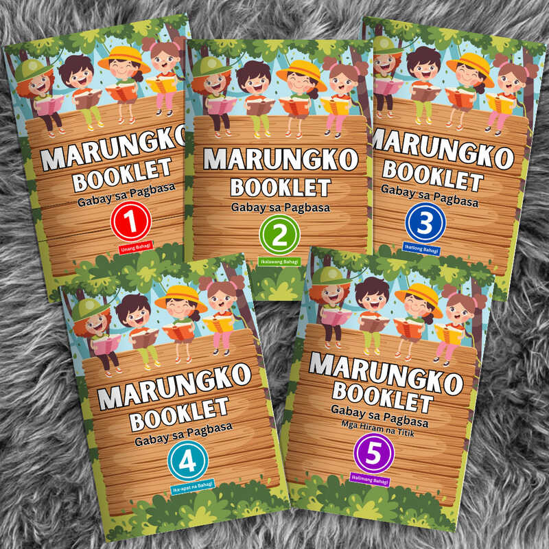 Booklet 1-5 Bahagi Marungko Approach Unang Hakbang Sa Pagbasa | Reading ...