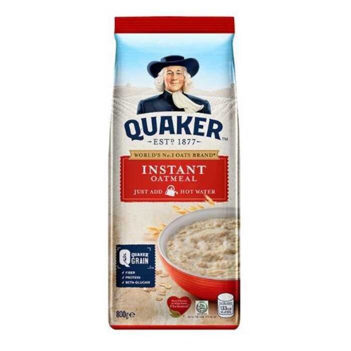 Quaker Oats Instant Oatmeal In 400G And 800G (Ntos) 2Bc | Shopee ...