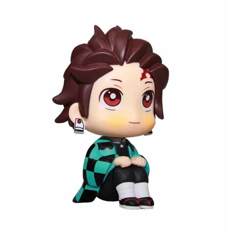 Demon Slayer Anime MH Box Egg Q Version Big Head Nezuko Tanjiro Sitting ...