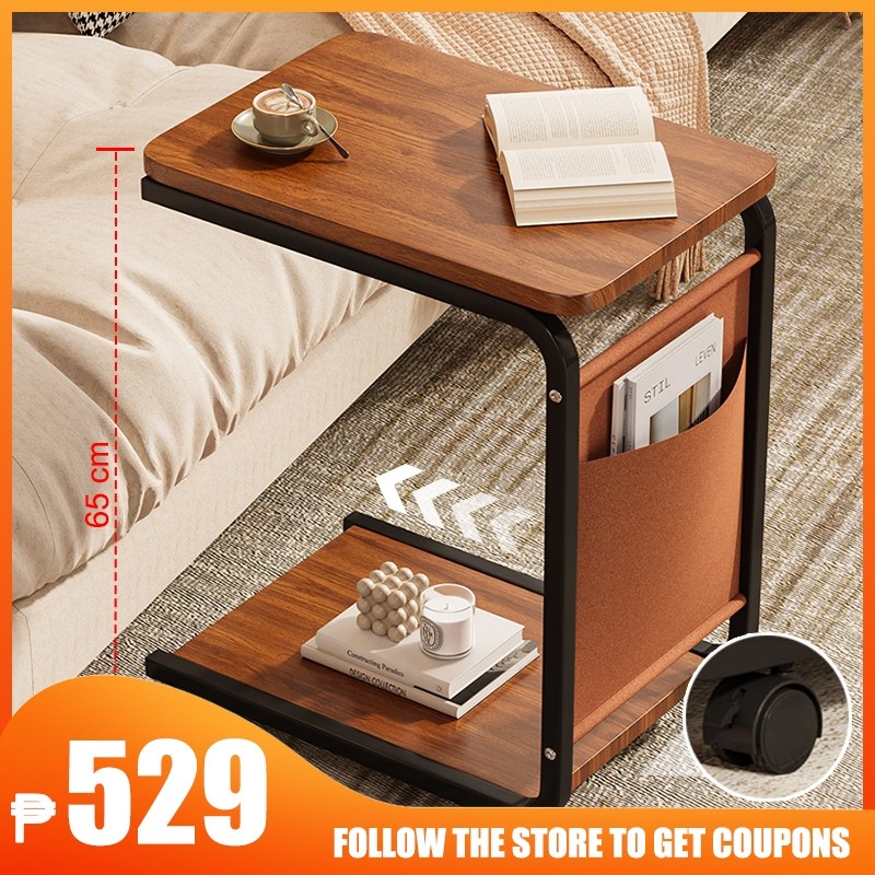 Movable Sofa Side Table Coffee Table Small Sofa Side Table Nordic Side ...