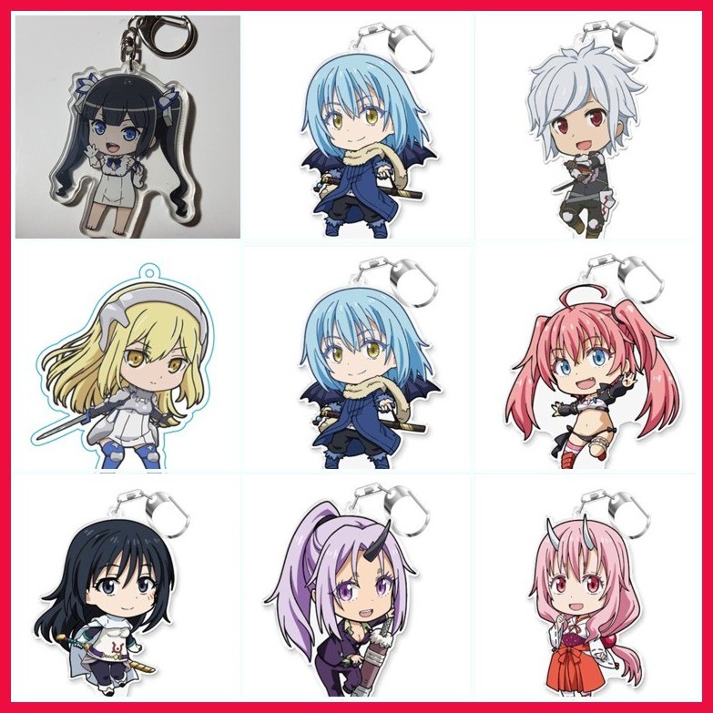 ∠ DanMachi / That Time I Got Reincarnated as a Slime - Rimuru - Anime ...