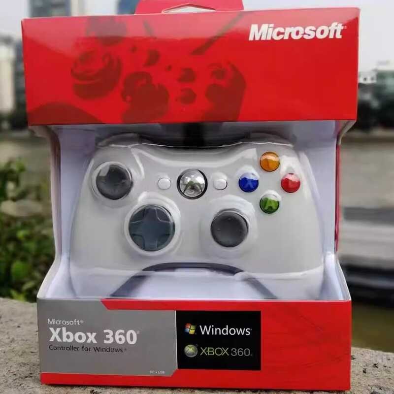 Brand New Microsoft XBOX360 Gamepad Xbox360 Wired Wireless Handle PC ...