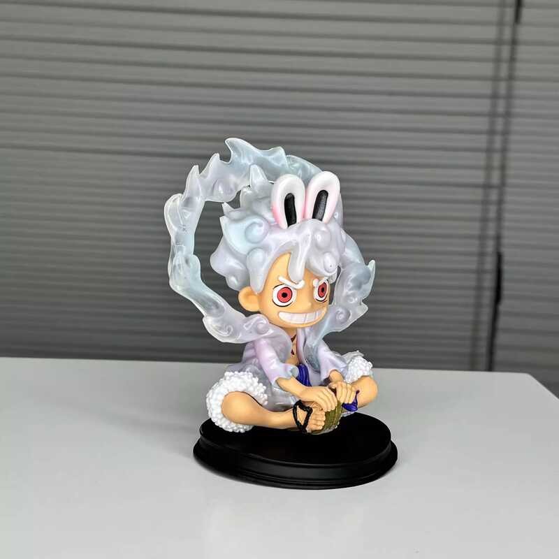 LX Mid-Autumn Nika Luffy Cute Version One Piece Anime Figurine Model ...