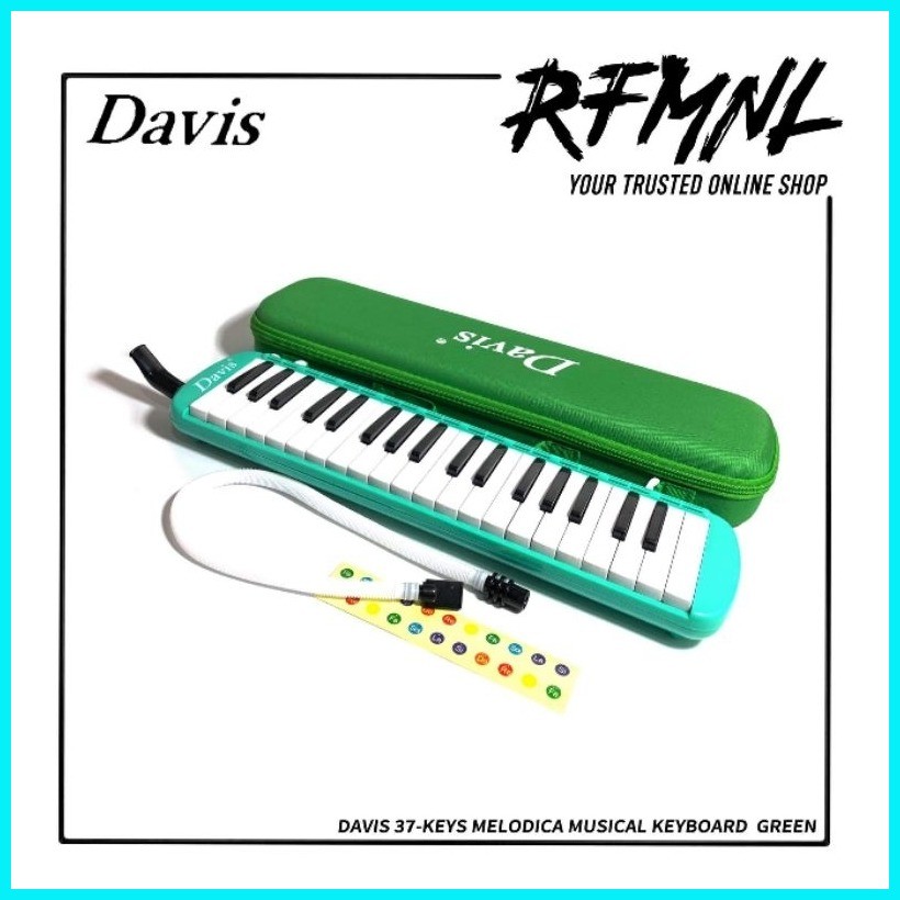 Tempo/Davis 37-Keys Melodica Musical Keyboard Green | Shopee Philippines