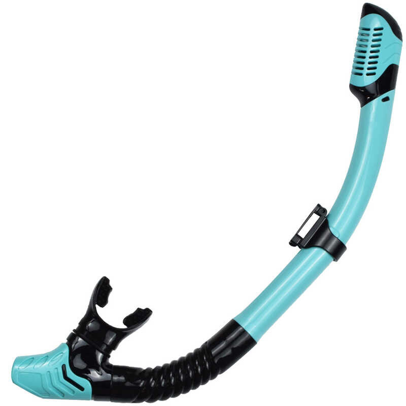 Dry Snorkel Tube Easy Breath Scuba Diving Splash Guard Top Vae Swimming ...