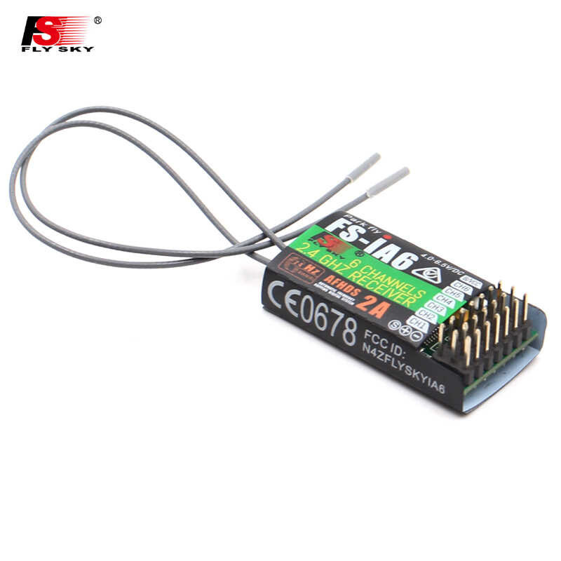 FS-iA6 iA6 IA6B I-bus 2.4G 6CH AFHDS Receiver para FLYSKY FS-i10 FS-i6 ...