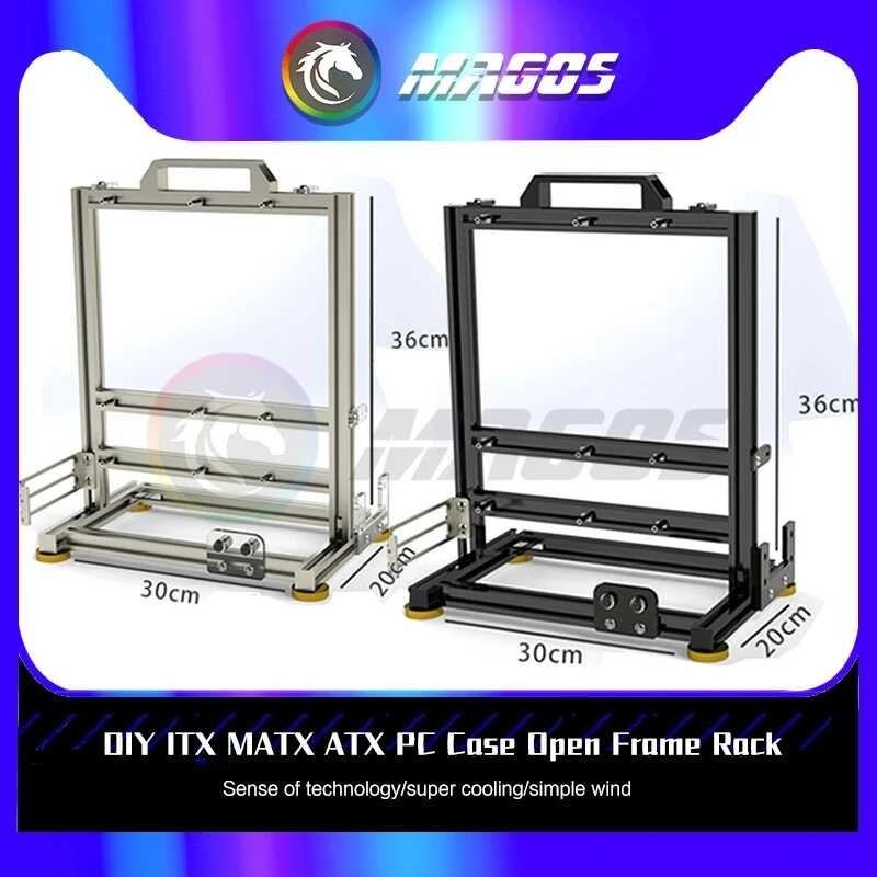 MOD Gamer Cabinet, DIY ITX MATX ATX PC Case Open Frame Rack, Water ...