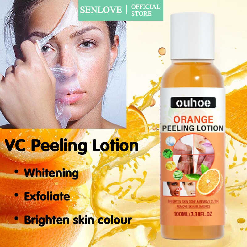 SENLOVE Orange peeling lotion orihinal na legal Para sa mukha at ...