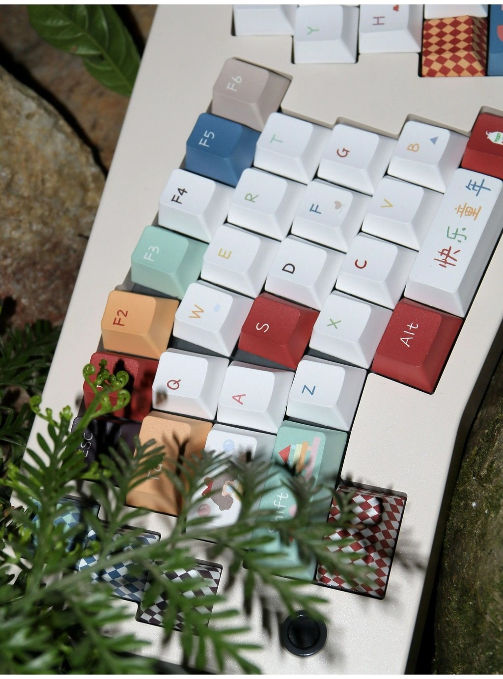 Retro World Keycap Cherry/MOA Profile 120 Keys PBT Five-sided Dye ...