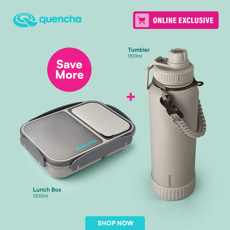 QUENCHA 1200 ml Lunch Box | Shopee Philippines