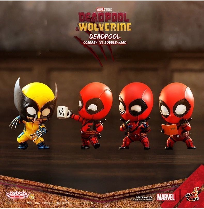 HOTTOYS Deadpool and Wolverine Deadpool 3 Genuine Movie Merchandise ...