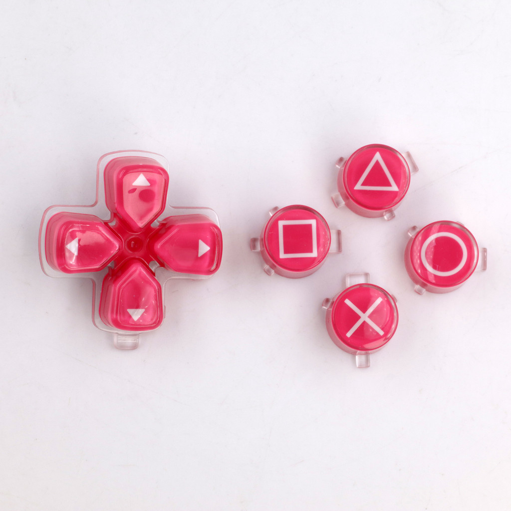 NSLikey ABXY Jelly Buttons for Sony PS5 DualSense Controller ABXY Dpad ...