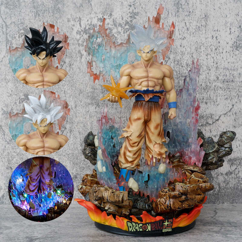 $ Dragon Ball Super Son Goku Luminous Anime Ultra Instinct Gk Action ...