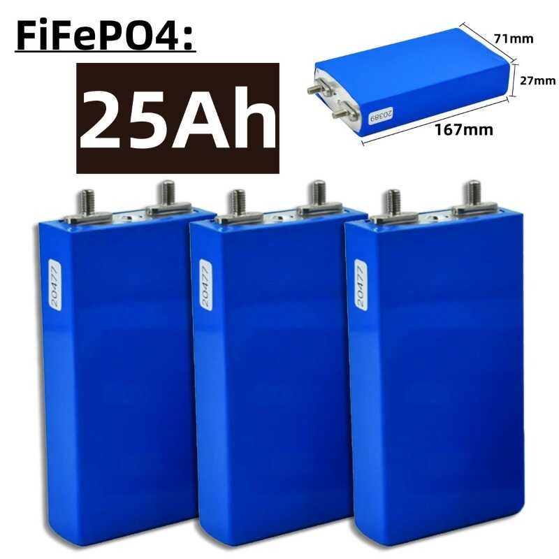 25000Mah Lifepo4 3.2V Battery Cell Lithium Iron Phosphate Deep Cycles ...