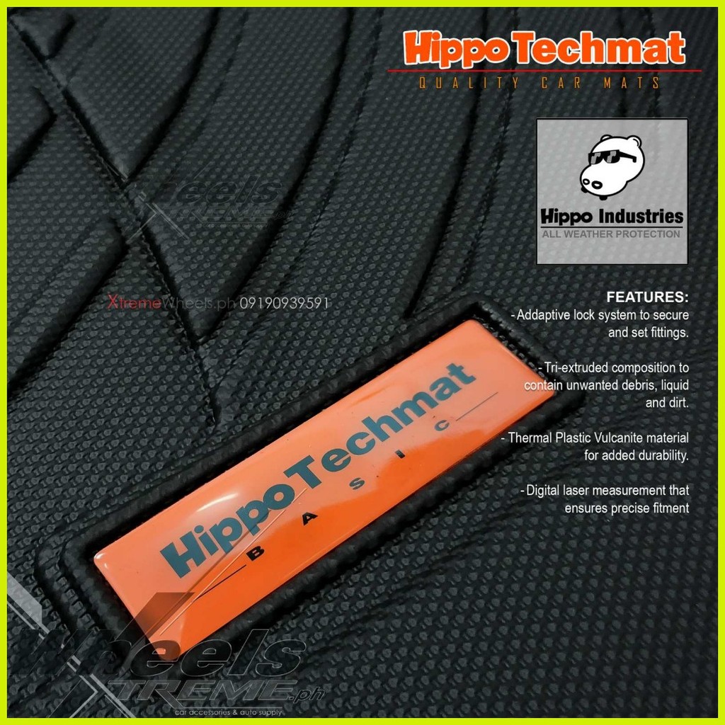 Navara VE VL EL X PRO4X 2015 to 2024 1st-2nd Hippo Techmat Deep Dish ...