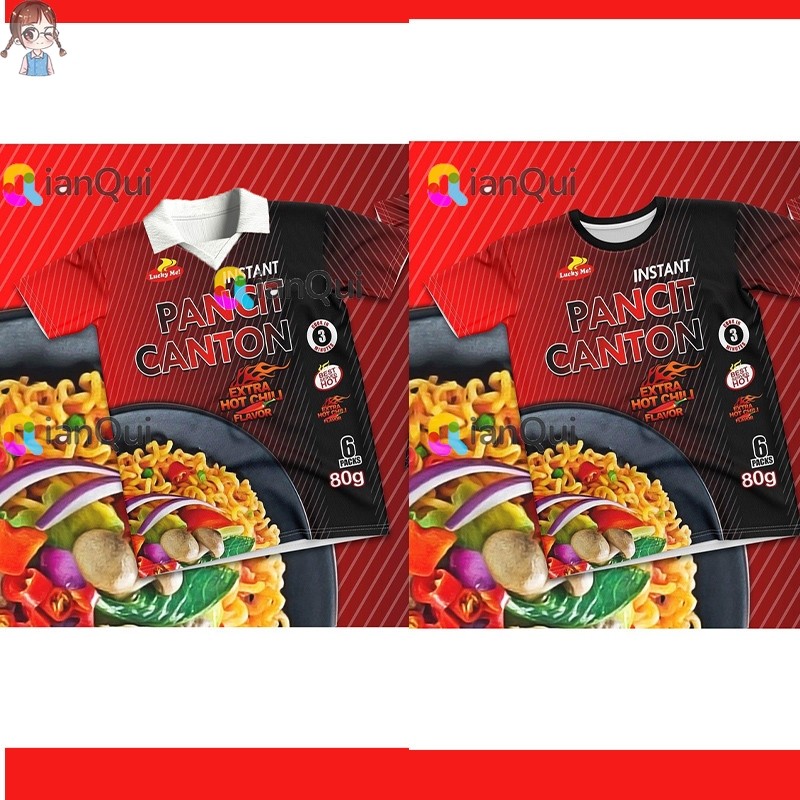 Pancit Canton Jersey Full Sublimation Tshirt（Customized Name and Number ...