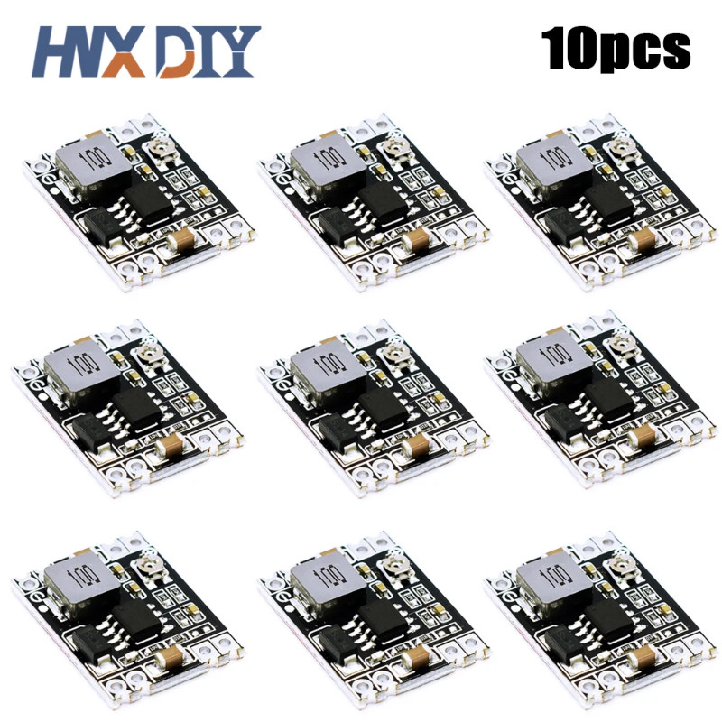 10pcs DC-DC 3A Buck Step-down Power Supply Module MP1584EN 5V-12V 24V ...