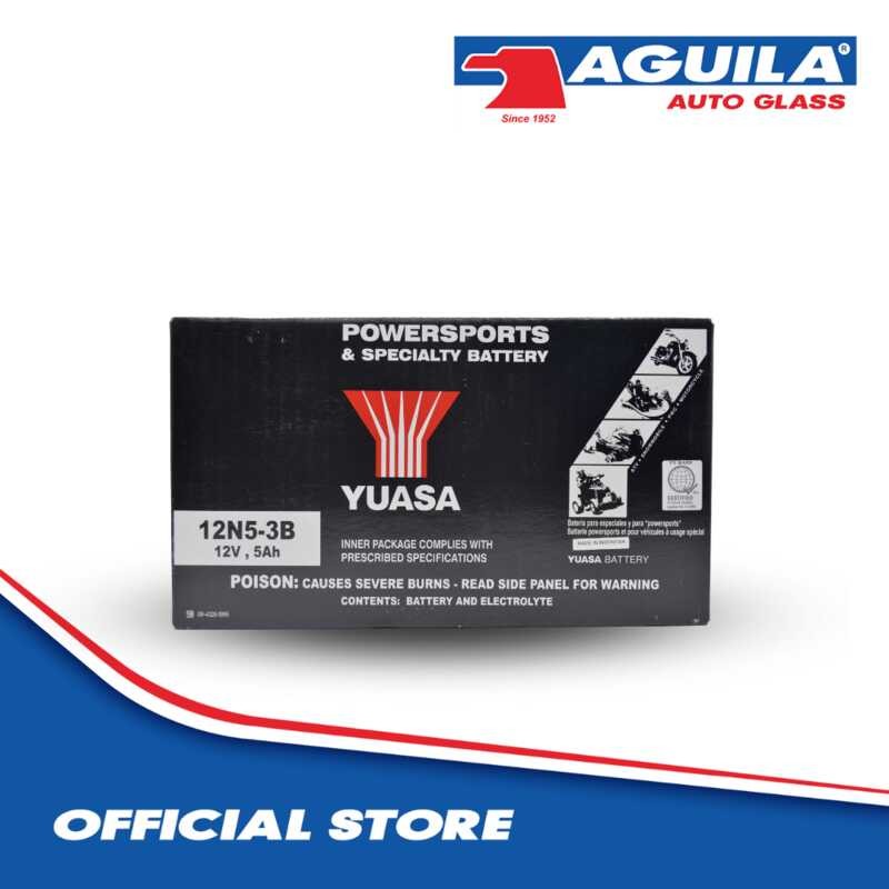 Motorcycle Yuasa Battery 12N5-3B For Sniper MX 135, CB 125 Battery ...