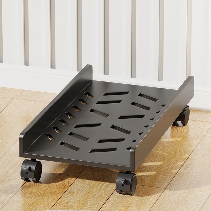 Desktop Computer Host Bracket With Pulleys Movable Telescopic Chassis ...