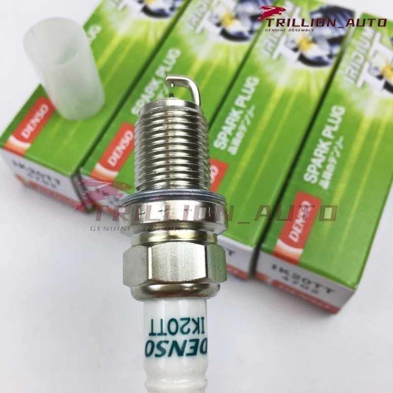 DENSO IK20TT Spark Plug (Set of 4) for VOLKSWAGEN HONDA CITY CIVIC ...
