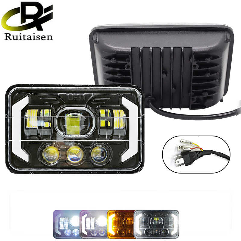 7C Ruitaisen Waterproof 7Inch Square Light Led Jeep Wrangler For Plug ...