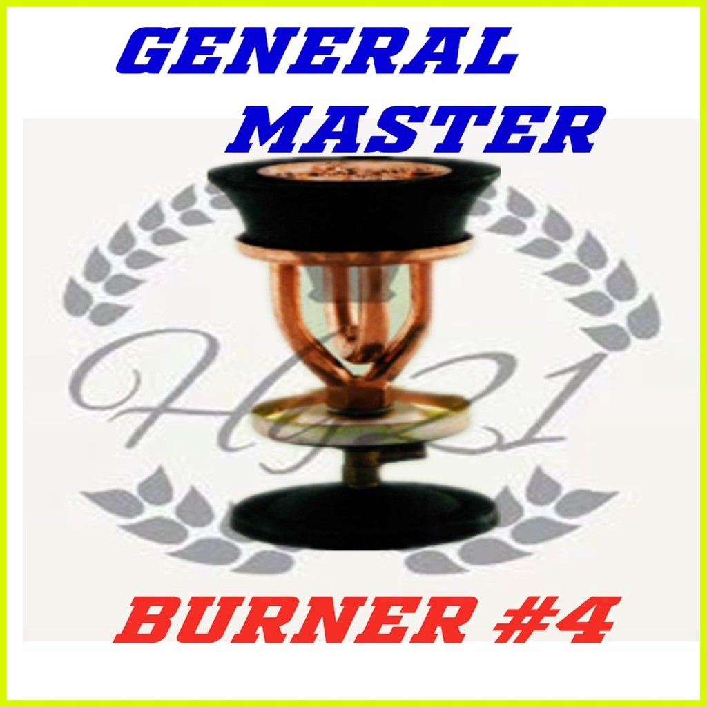 GENERAL MASTER Stove Burner #1/2 for Kerosene Stove ( Stove Parts ...