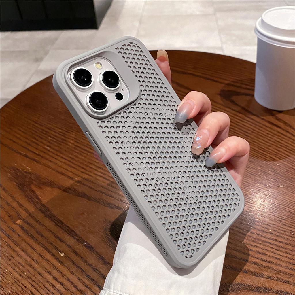 Luxury Frosted Heat Dissipation Magnetic Phone Case for iPhone 16 Pro ...