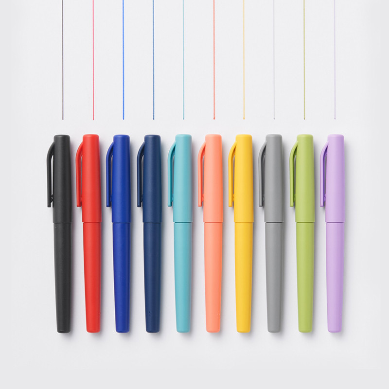 MUJI Signature Pen 914184 Stationery Pocket Color Marker | Shopee ...