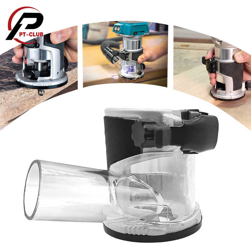 Router Dust Cover Wood Cutter Base Trimming Hine Wooden Milg Stand Para ...
