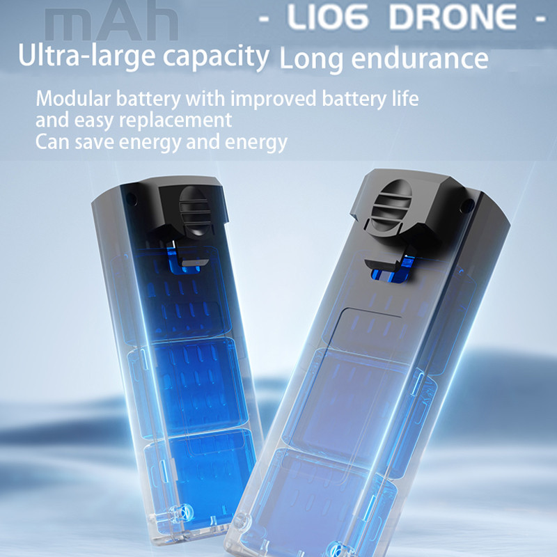 3.7V 2000mAh Powerful Battery For L106/Sg109/V666/A21 Max Drone Backup ...