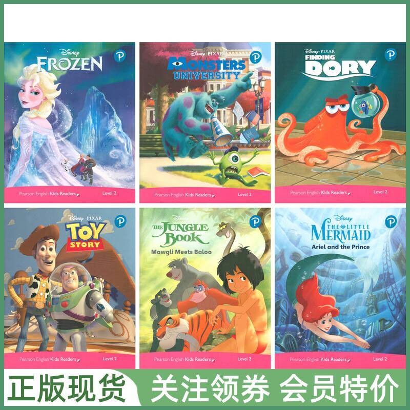 Pearson Children's English Picture Book Textbook Disney Story Pearson ...